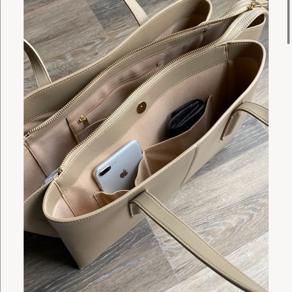 Freja New York | Bags | Freja New York Paloma Tote In Latte Sold Out ...